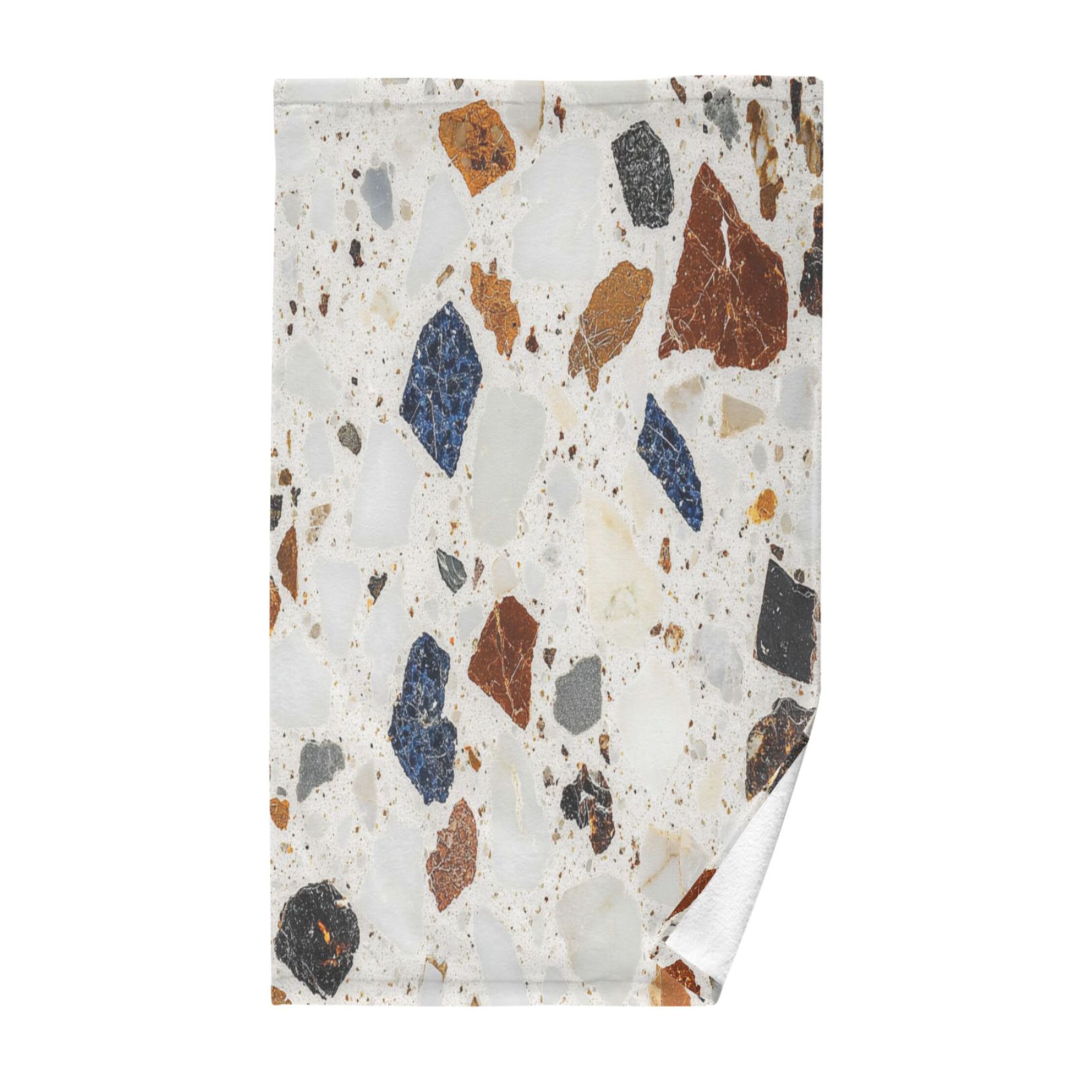 Minimalist Irregular Patterns Soft 100% Cotton Towel, High Absorbency ...