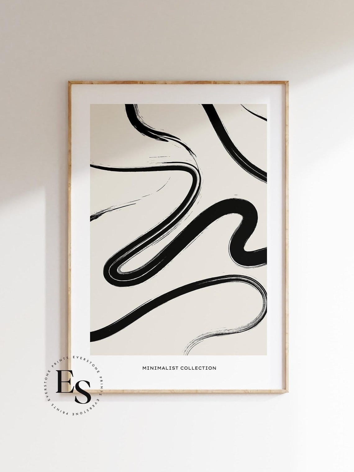 Minimalist Line Abstract Print, Abstract Art, Abstract Art, Neutral ...