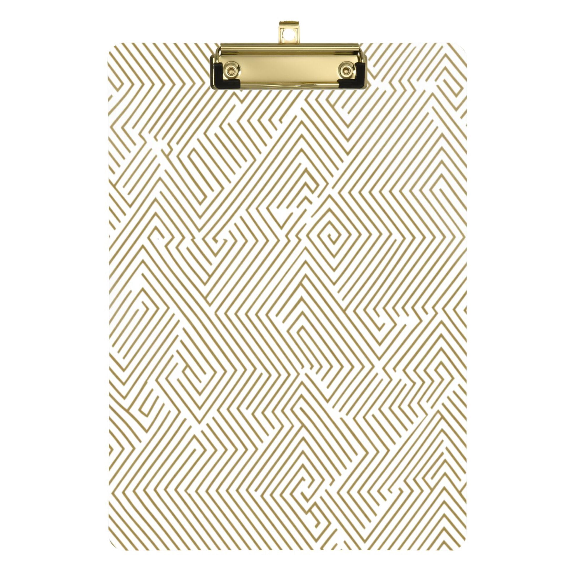 Minimalist Line Design 12.5x9in Clipboard, Durable Acrylic with Metal ...