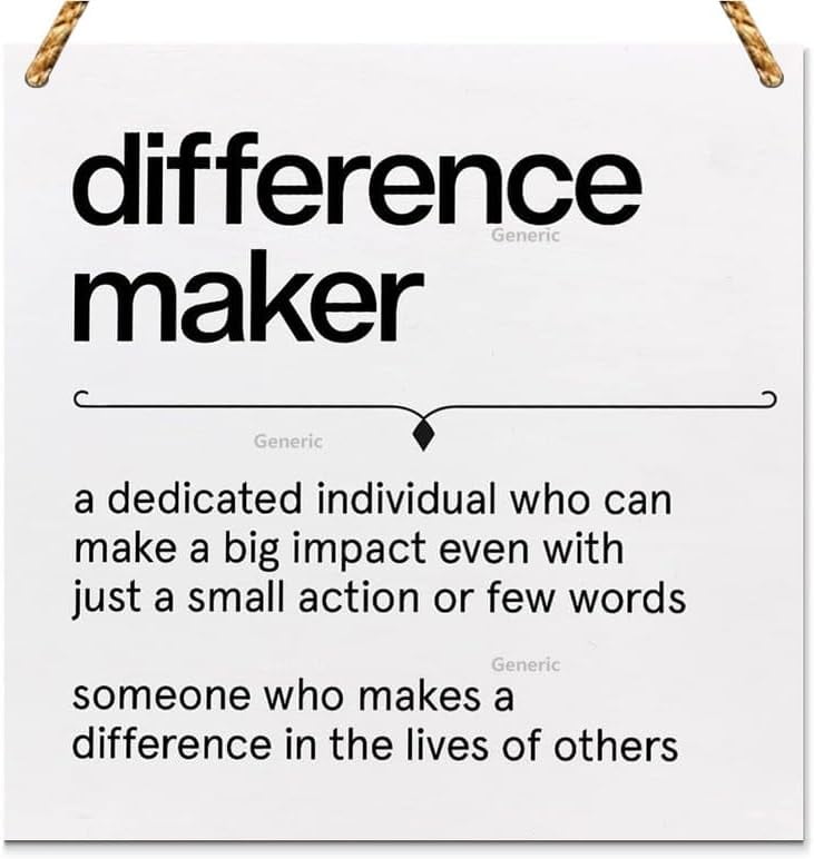 Minimalist Maker Definition Wood Sign Decor,Motivational Boss Mom ...