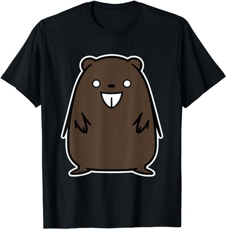 Minimalist Mole Cute Animal Simple Mole T-Shirt - Walmart.com
