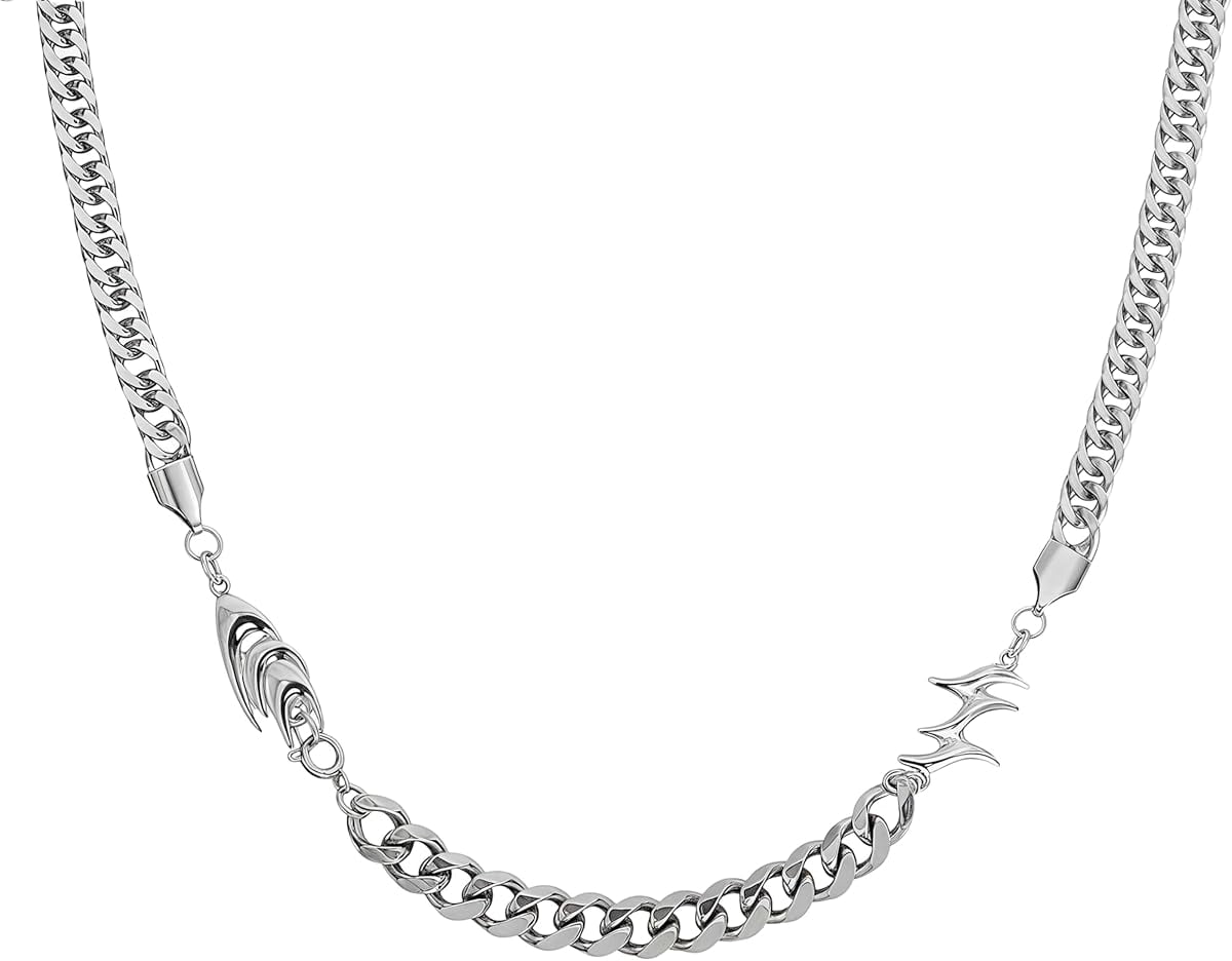Minimalist Necklace Collar Chain Irregular Y2k Daily Versatile Fashion ...