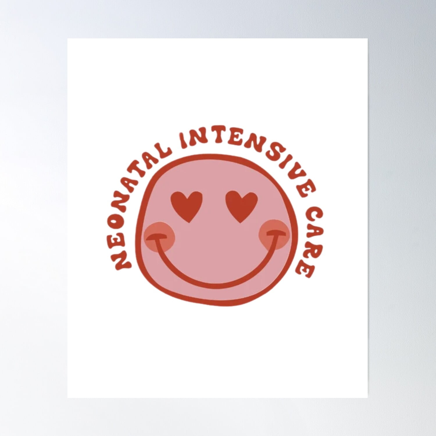 Minimalist Neonatal Intensive Care – Nicu Nurse Gift Poster Wall Art ...