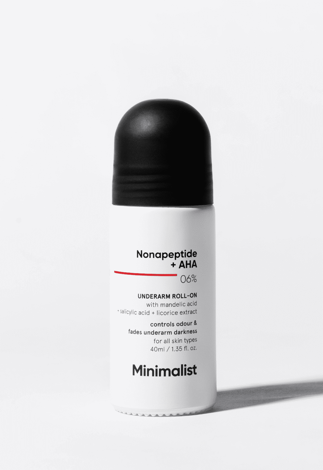 Minimalist Nonapeptide + AHA 6% Roll-On for Underarm Care - Walmart.com