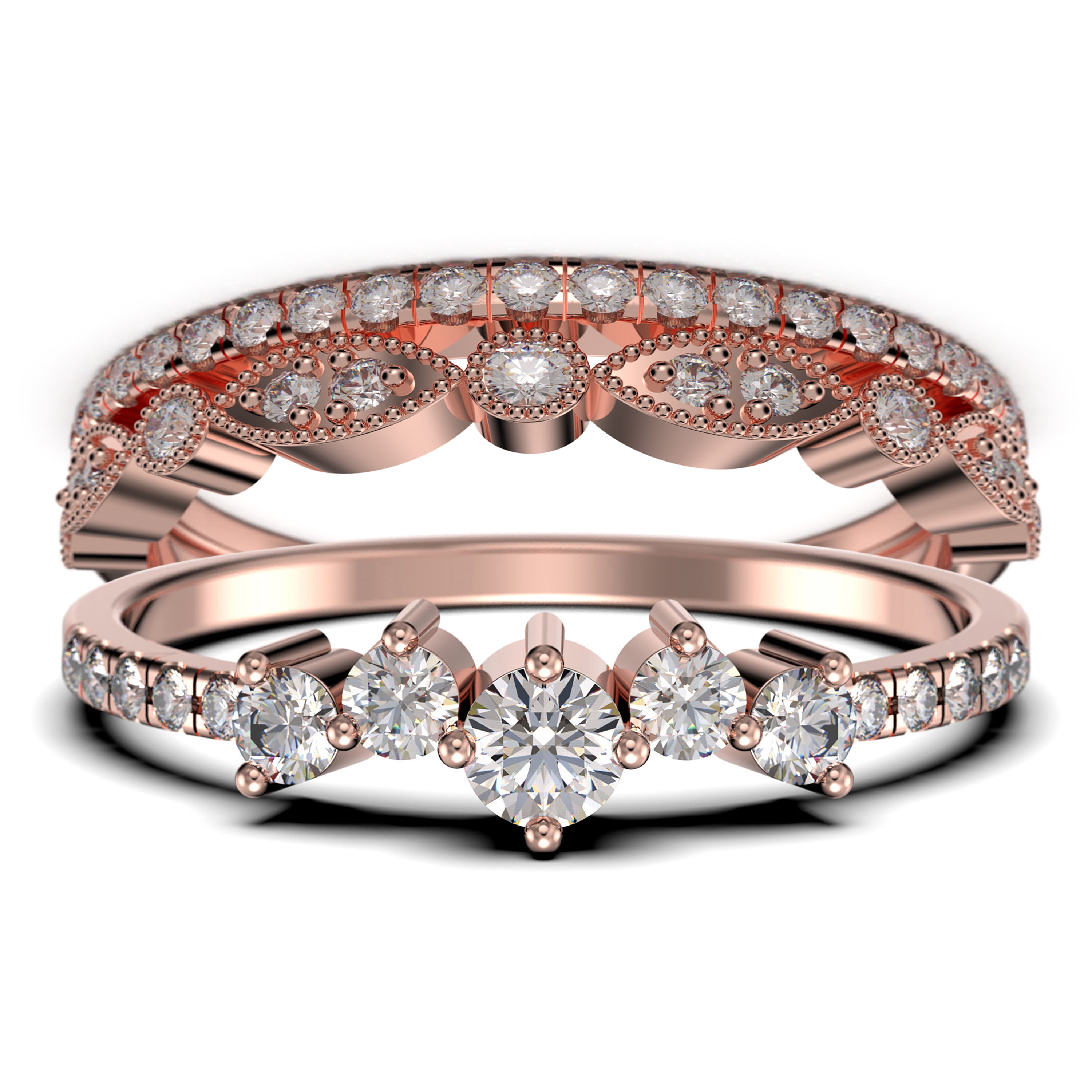 Minimalist Promige Ring 1.60 Carat Round Cut Diamond Moissanite Cheap ...