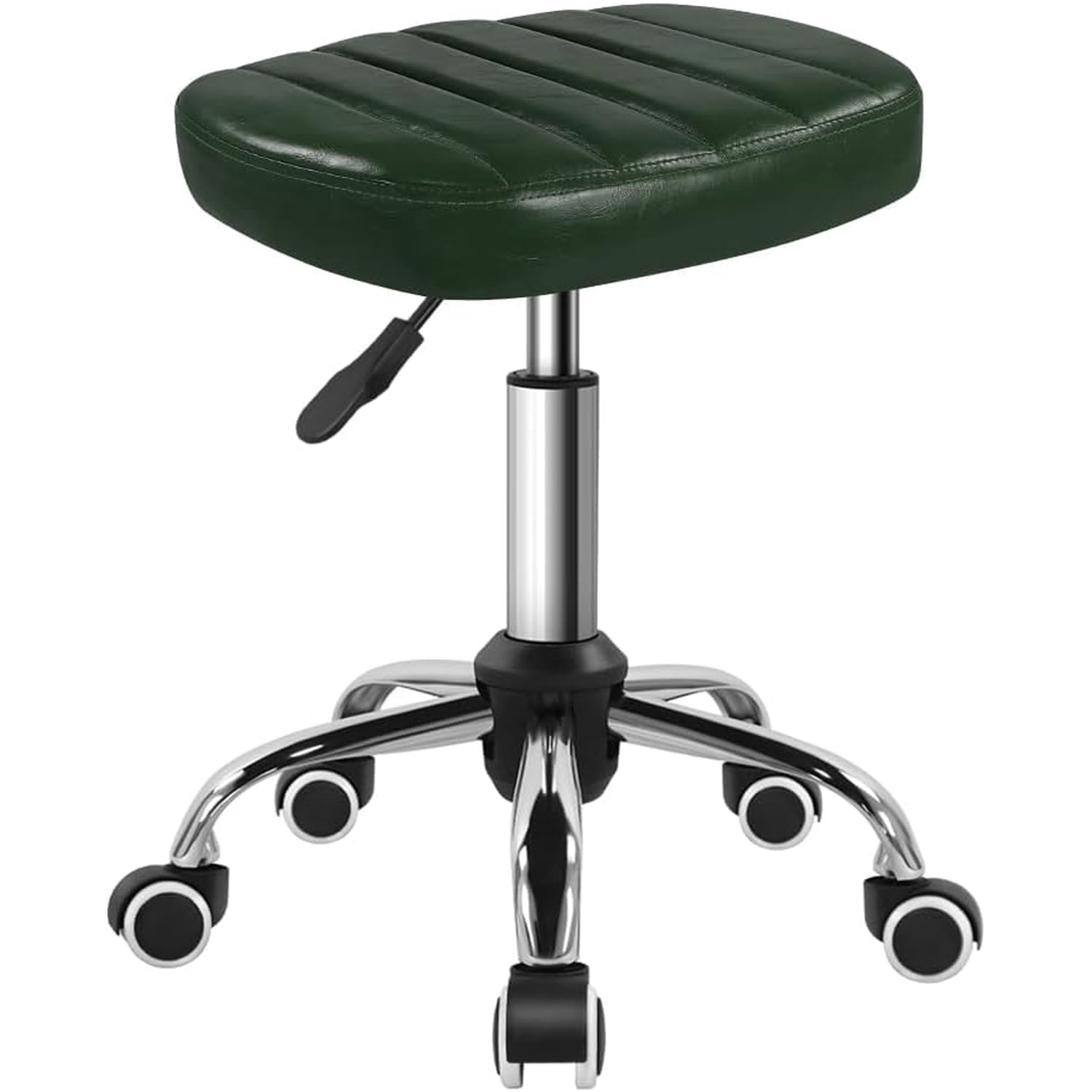 Minimalist Square Swivel Stool with Wheel for Work SPA Shop Massage ...