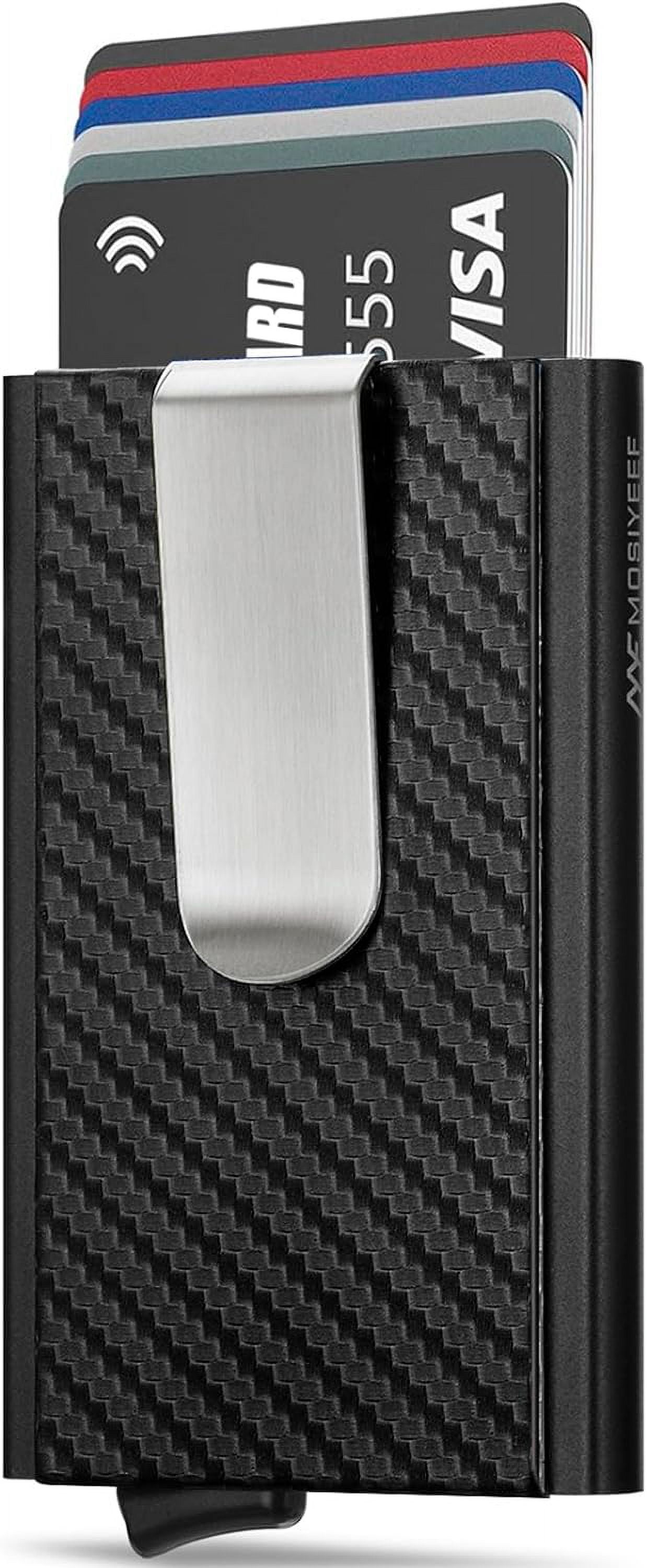 Minimalist Stealth Wallet for Men - Pop Up Men Wallet with Money Clip ...