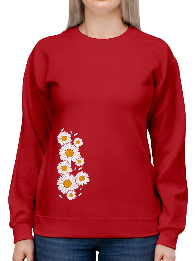 Minimalist Style Flower Plants Sweatshirt Women -GoatDeals Designs ...