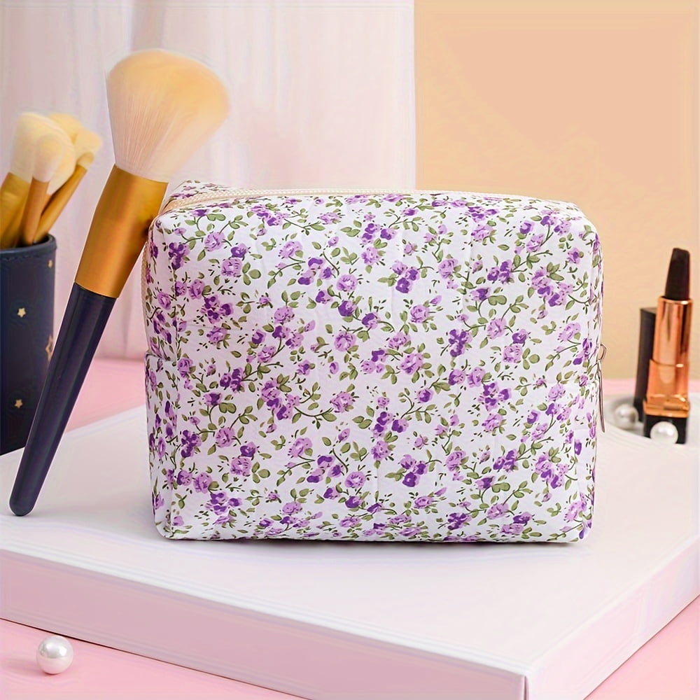 Minimalist Transparent Carry On Pouch, Zipper Portable Cosmetic Poch ...