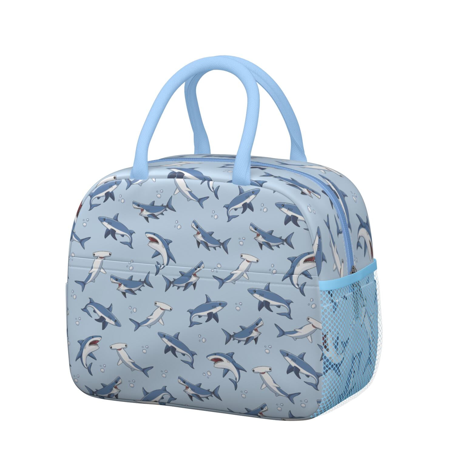 Minimalist Underwater Lunch Tote - Shark & Whale Educational Marine ...
