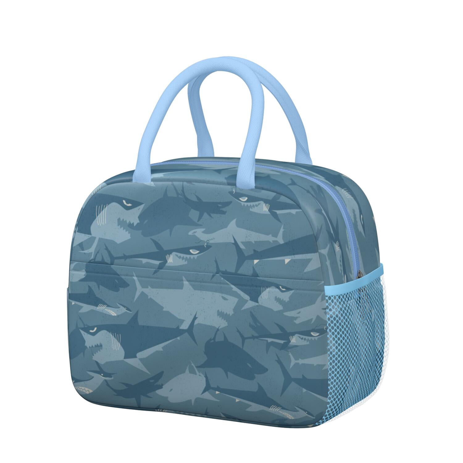 Minimalist Underwater Lunch Tote - Shark & Whale Educational Marine ...