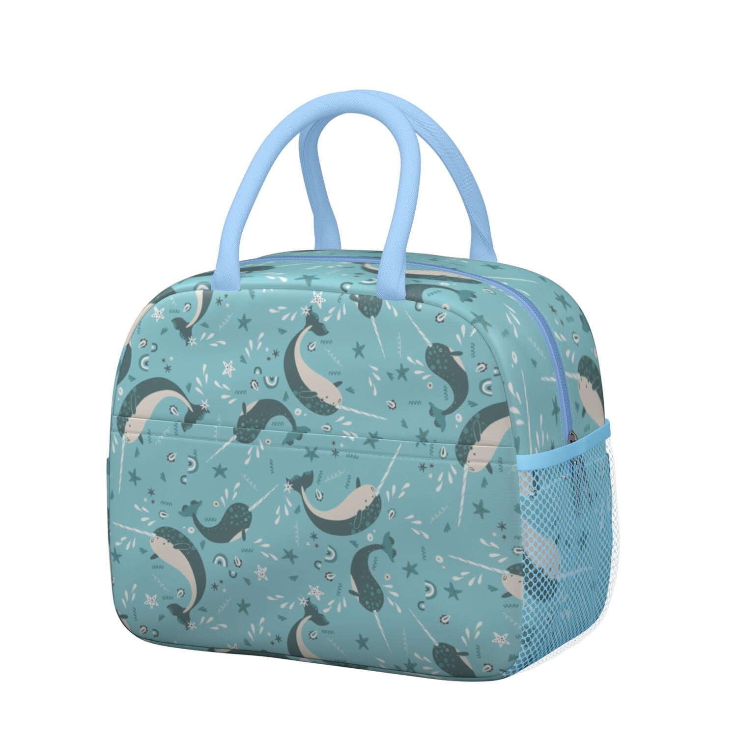 Minimalist Underwater Lunch Tote - Shark & Whale Educational Marine ...