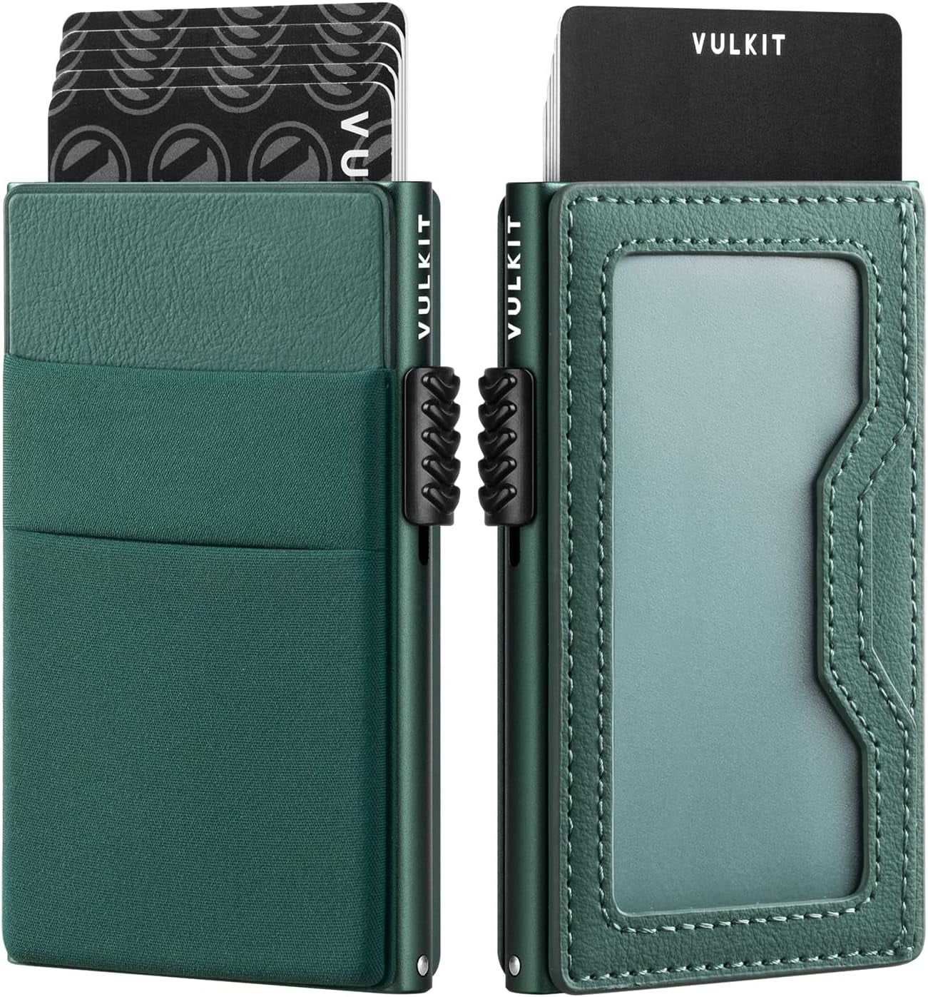 Minimalist Wallet with ID Window & EDC Pocket Pop Up Card Holder RFID ...