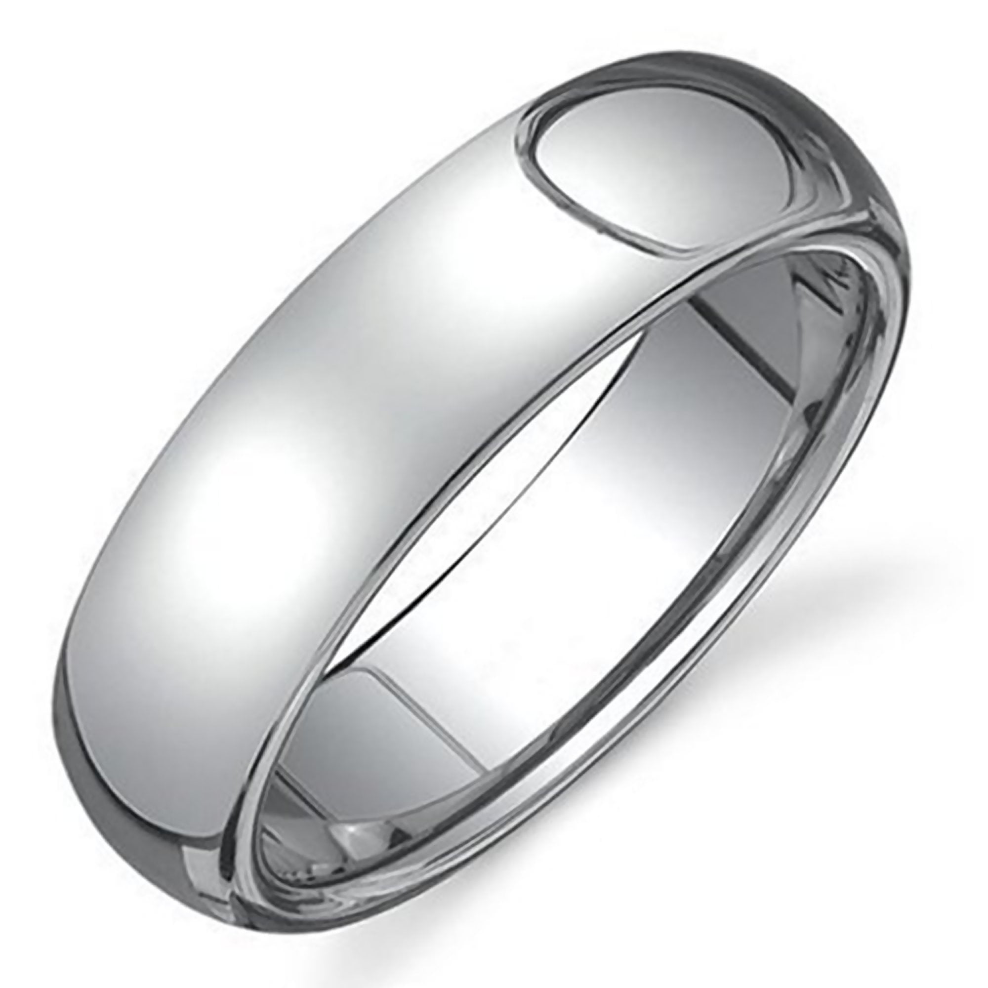 Minimalist Wedding Band 316L Stainless Steel 6mm Simple Handfasting ...