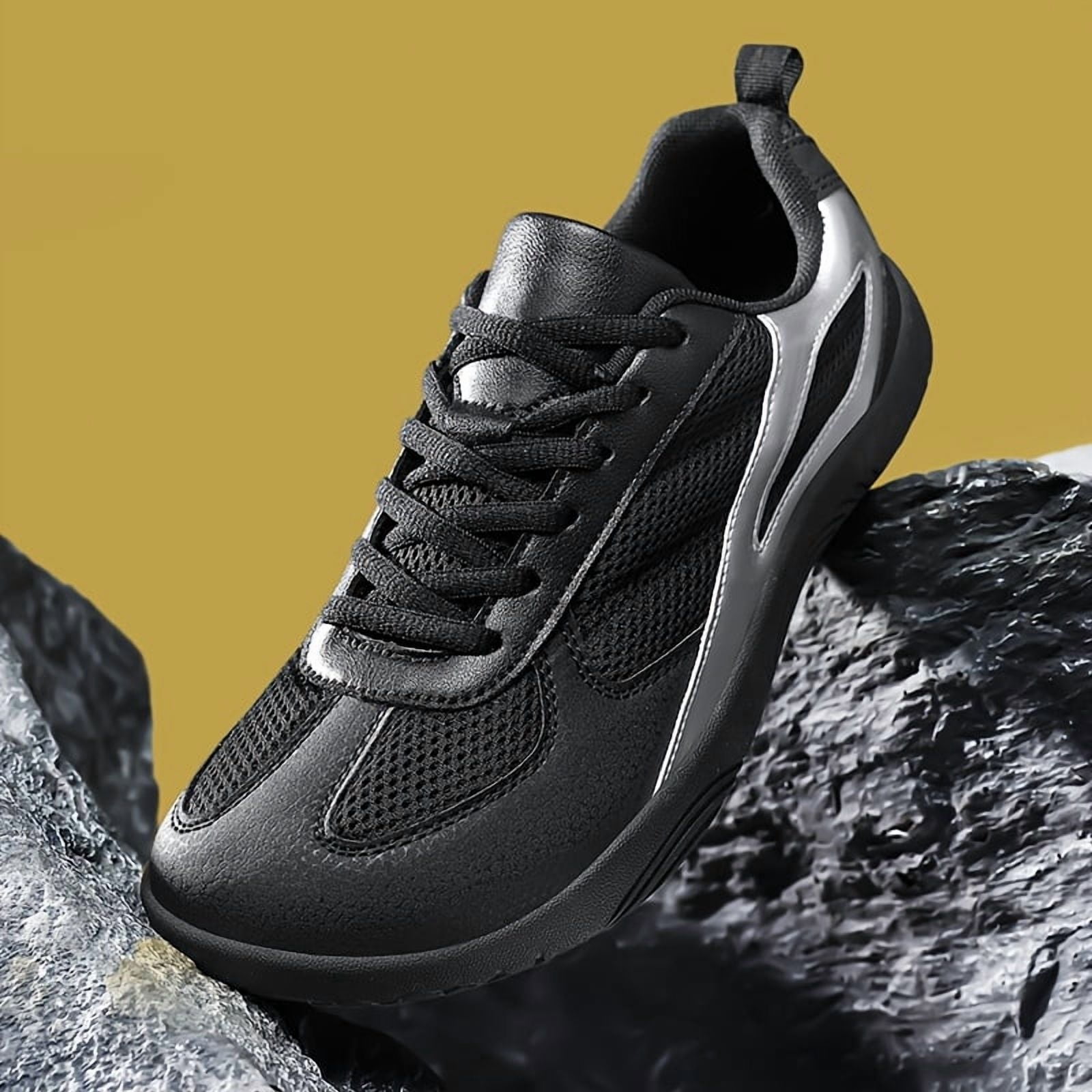 Minimalist Zero-Drop Sneakers with Wide Toe Box – Breathable, Slip ...