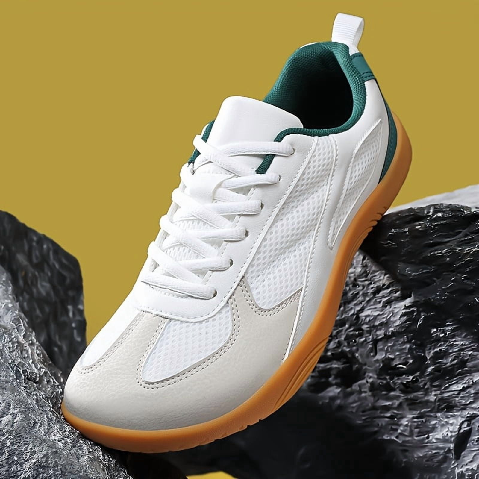 PLERISE Minimalist Zero Drop Sneakers – Wide Toe Box, Breathable Mesh ...