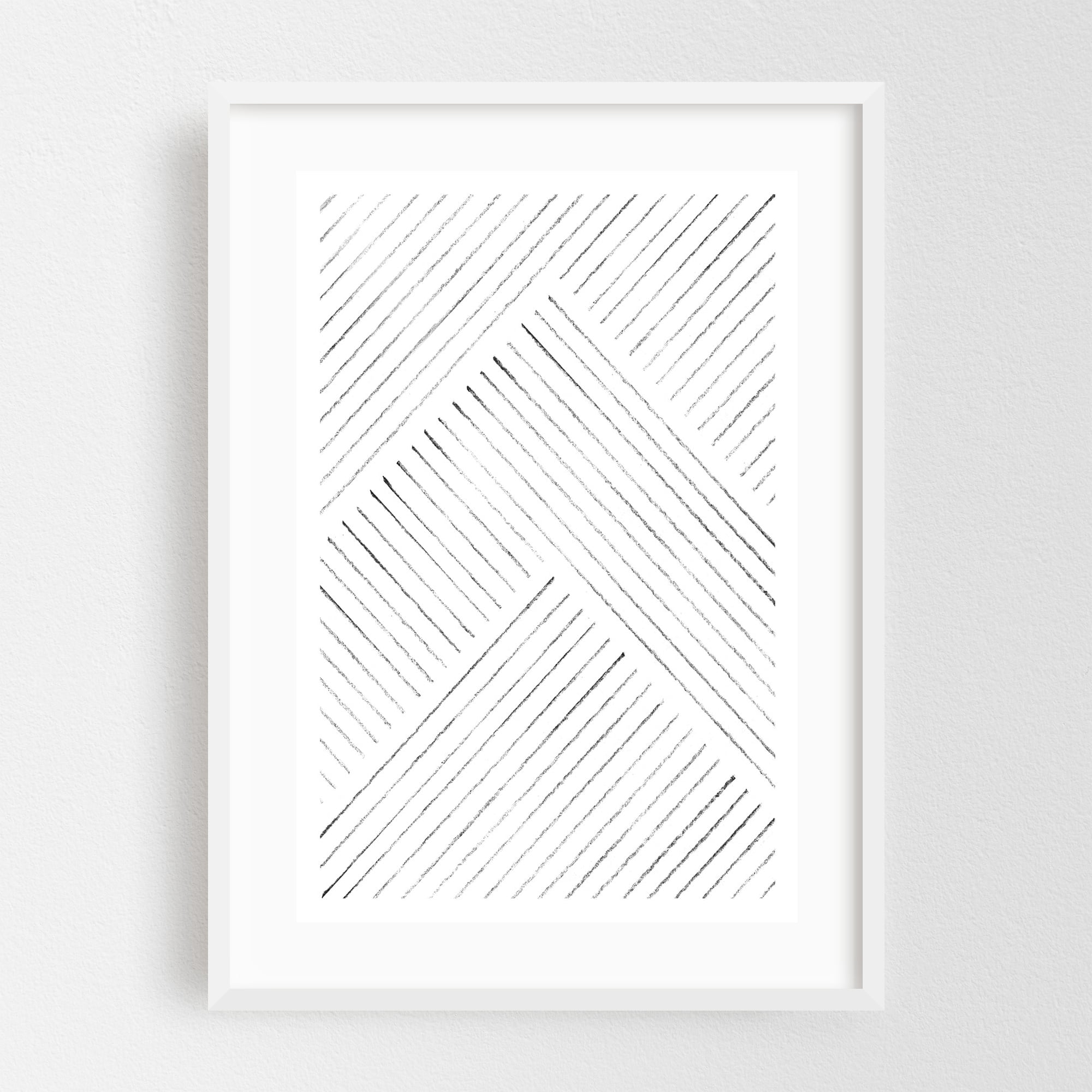 Minimalist geometric line art - Line Drawing Geometric Line Art ...
