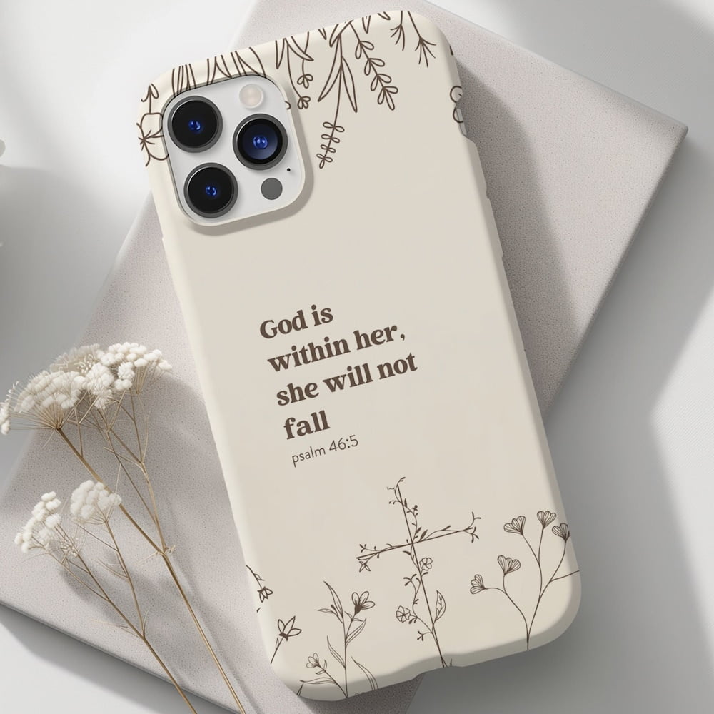 Minimalistic Christian Bible Verse Religious Scripture Phone Case for ...