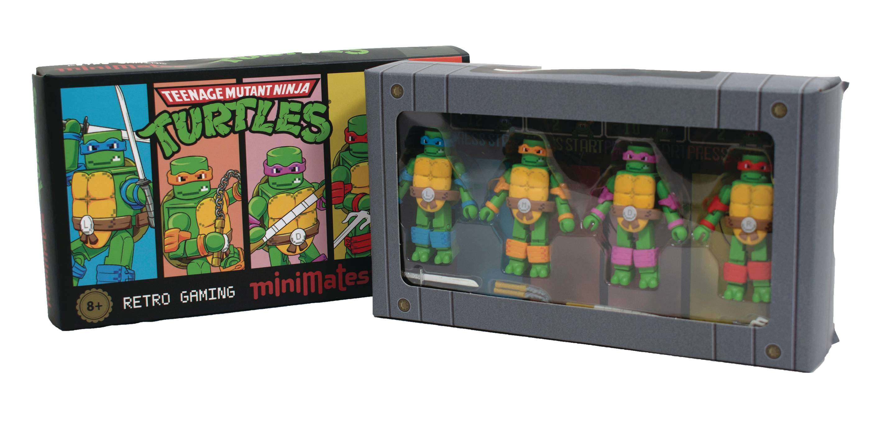 Minimates Teenage Mutant Ninja Turtles Mini Figure 4-Pack (SDCC 2024 ...