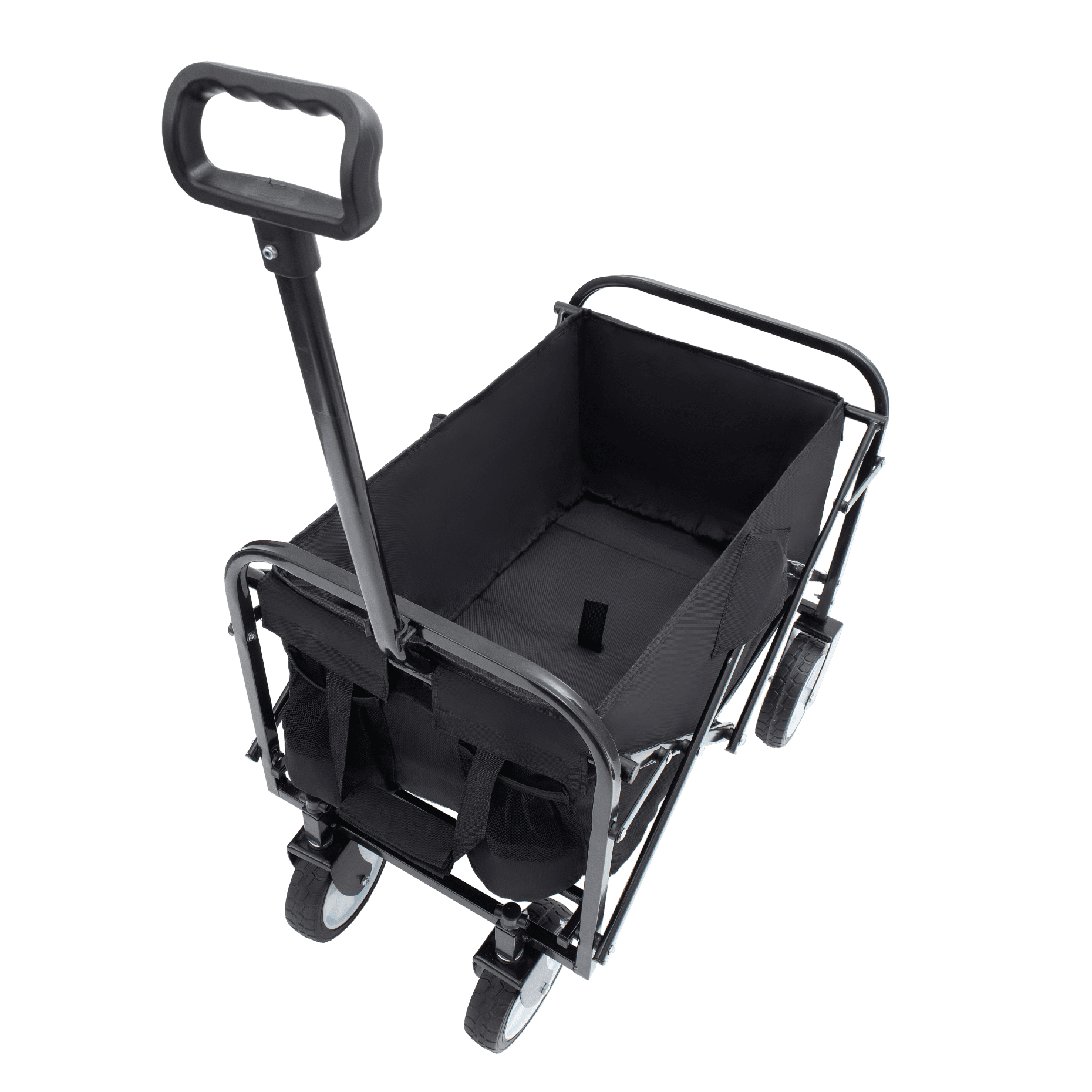 Minimeetall Collapsible Foldable Wagon Cart with 3-Piece Waterproof ...