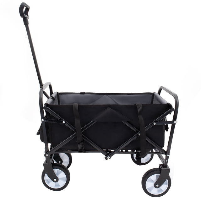 E-Western Minimeetall Collapsible Foldable Wagon Cart with Strapping ...