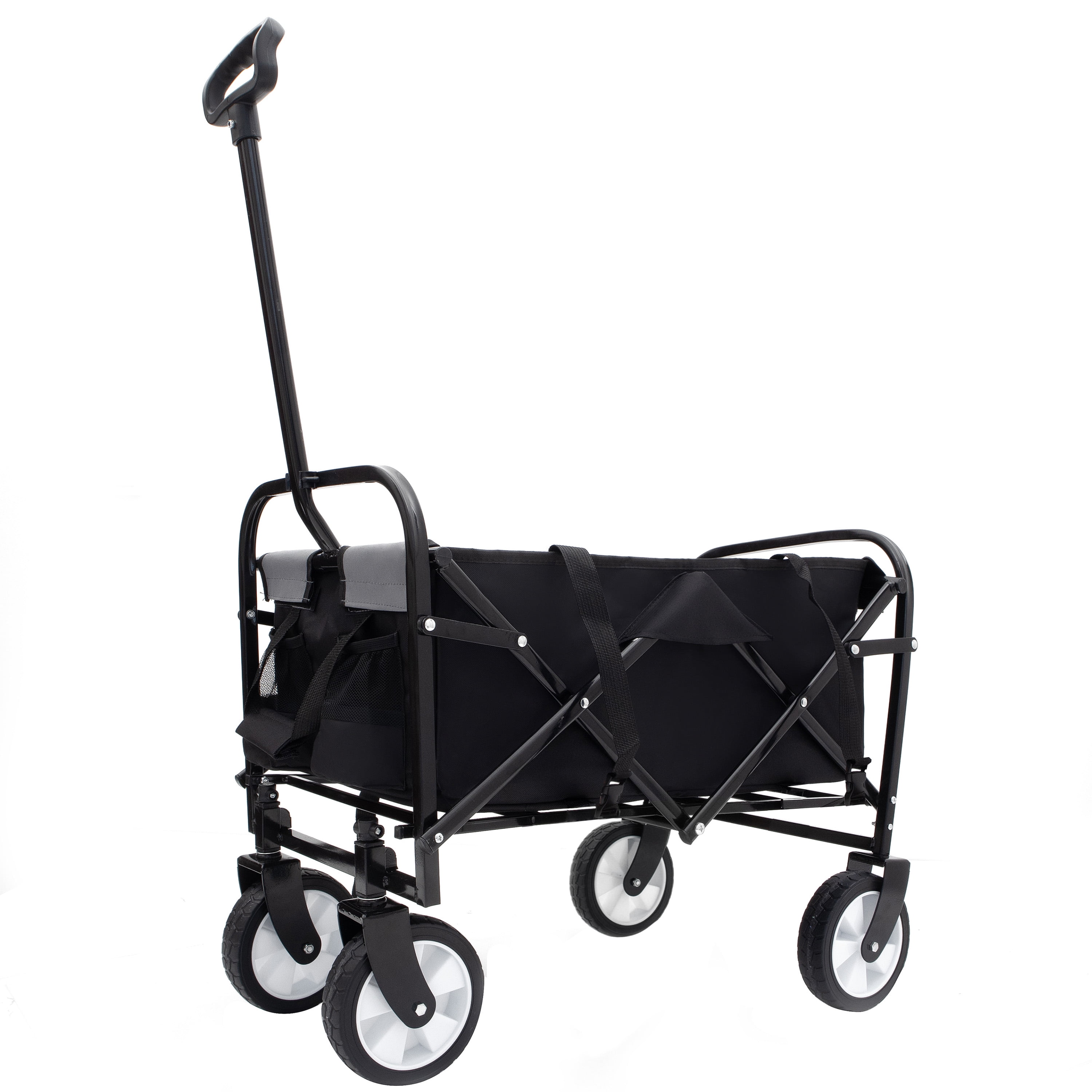 Minimeetall Strap Collapsible Foldable Wagon Cart with strapping system ...