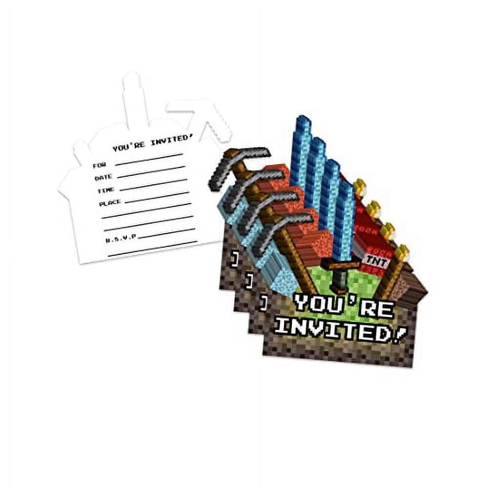 Papery Pop Rainbow Birthday Party Invitations (15 Pack), Happy Print ...