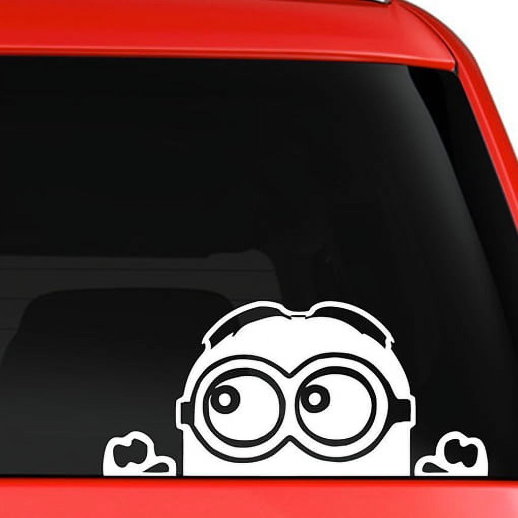 Adidas Minion Despicable Me Vinyl Decal, White, 7-Inch, Car Truck Wall ...