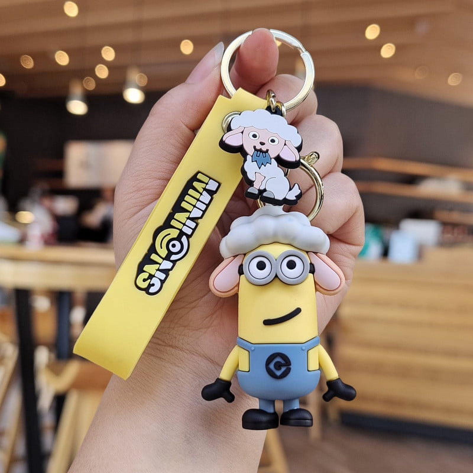 Minion Keychain,Minions Keychain,Minion Figures,Minions Keychain Action ...