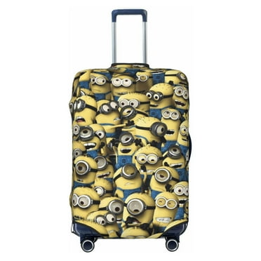 cute Alpaca llama heart black Luggage Cover, Elastic Suitcase Cover ...