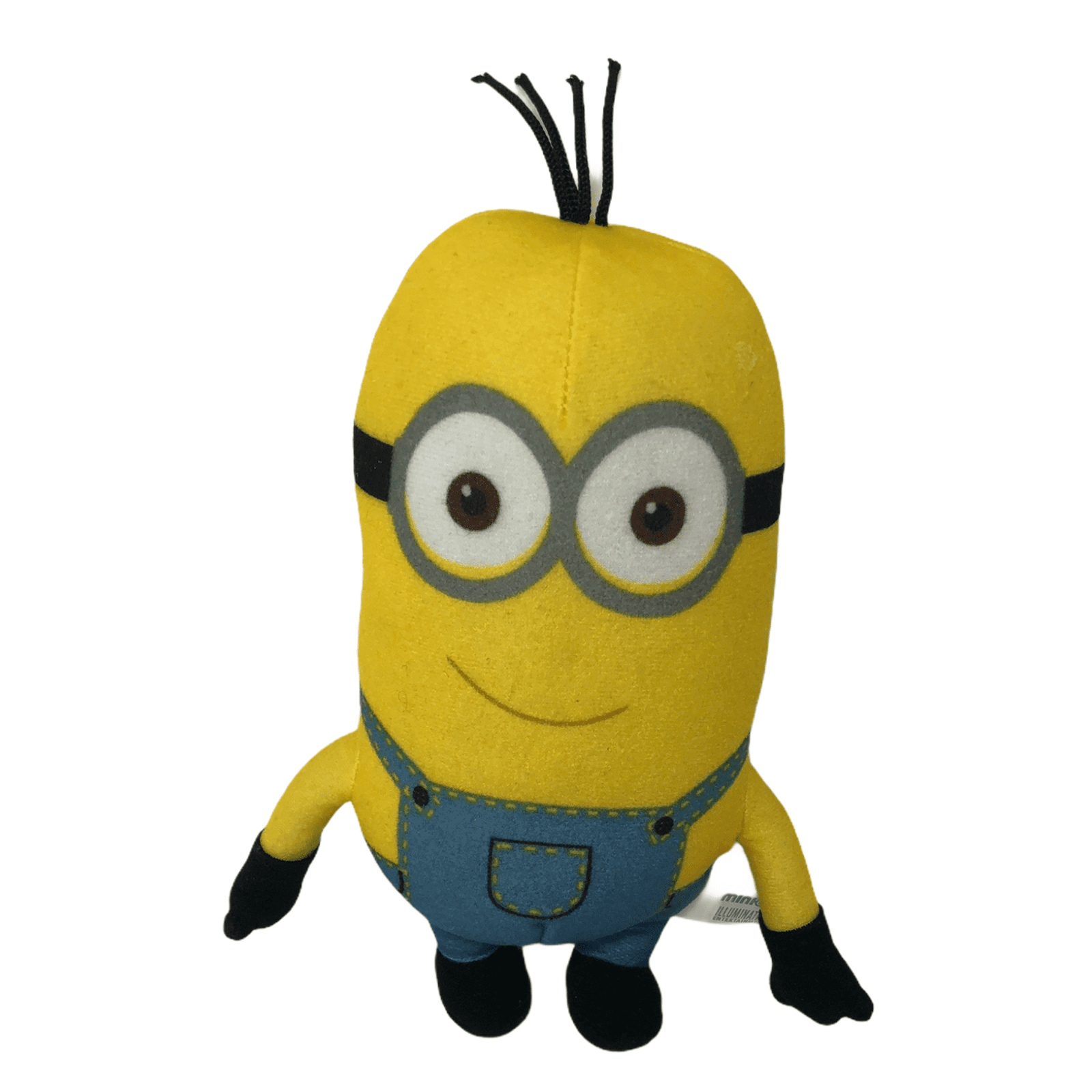 Minion Two Eyed Despicable Me Plush Kevin Stuart Denim Overalls ...