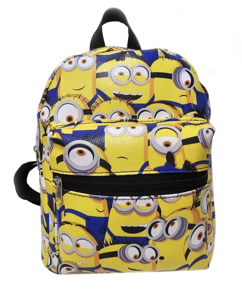 Minions 10" Mini Faux Leather Backpack - Walmart.com