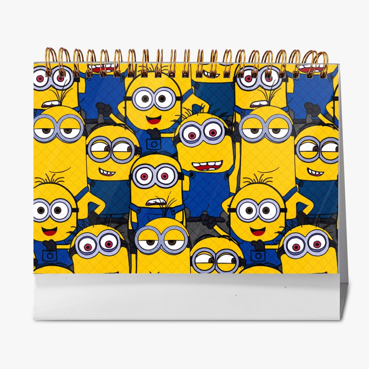 Minions 2025 Calendar - Cartoon Desktop Calendar Thick Paper for ...