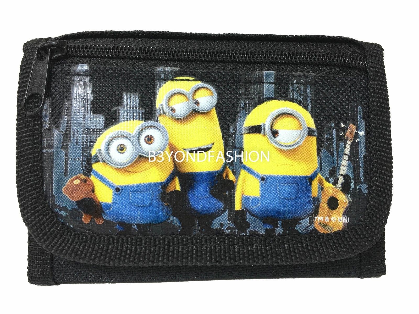 Minions Character Kids Tri-fold Canvas Wallet for Childs - Walmart.com