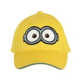 Minions 853471 Youth Adjustable Baseball Cap with Goggles, 100% Cotton ...