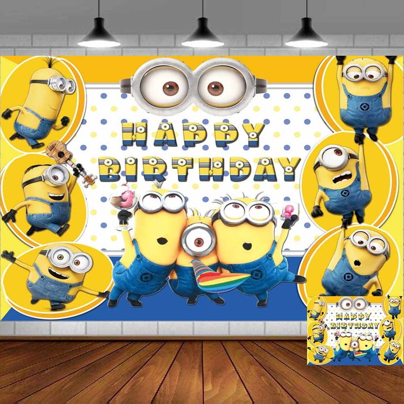 Minion Happy Birthday Banner