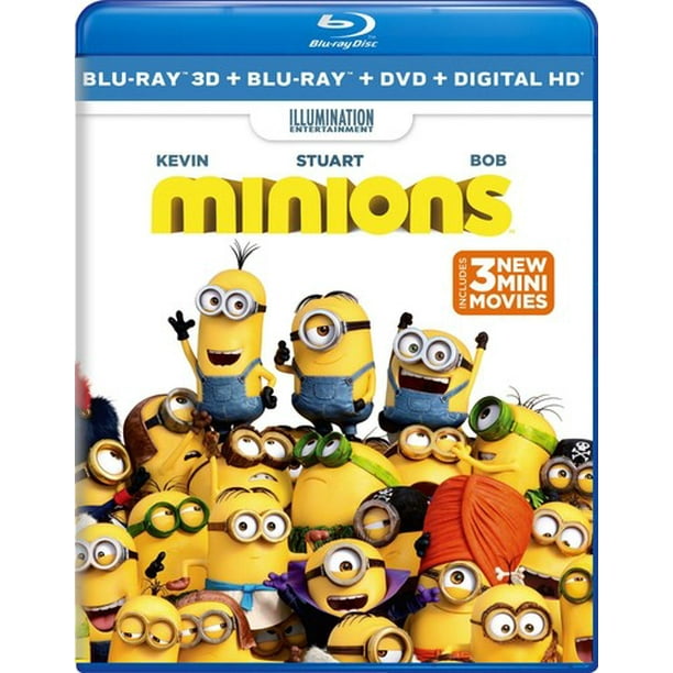 Minions (Blu-ray + DVD) - Walmart.com