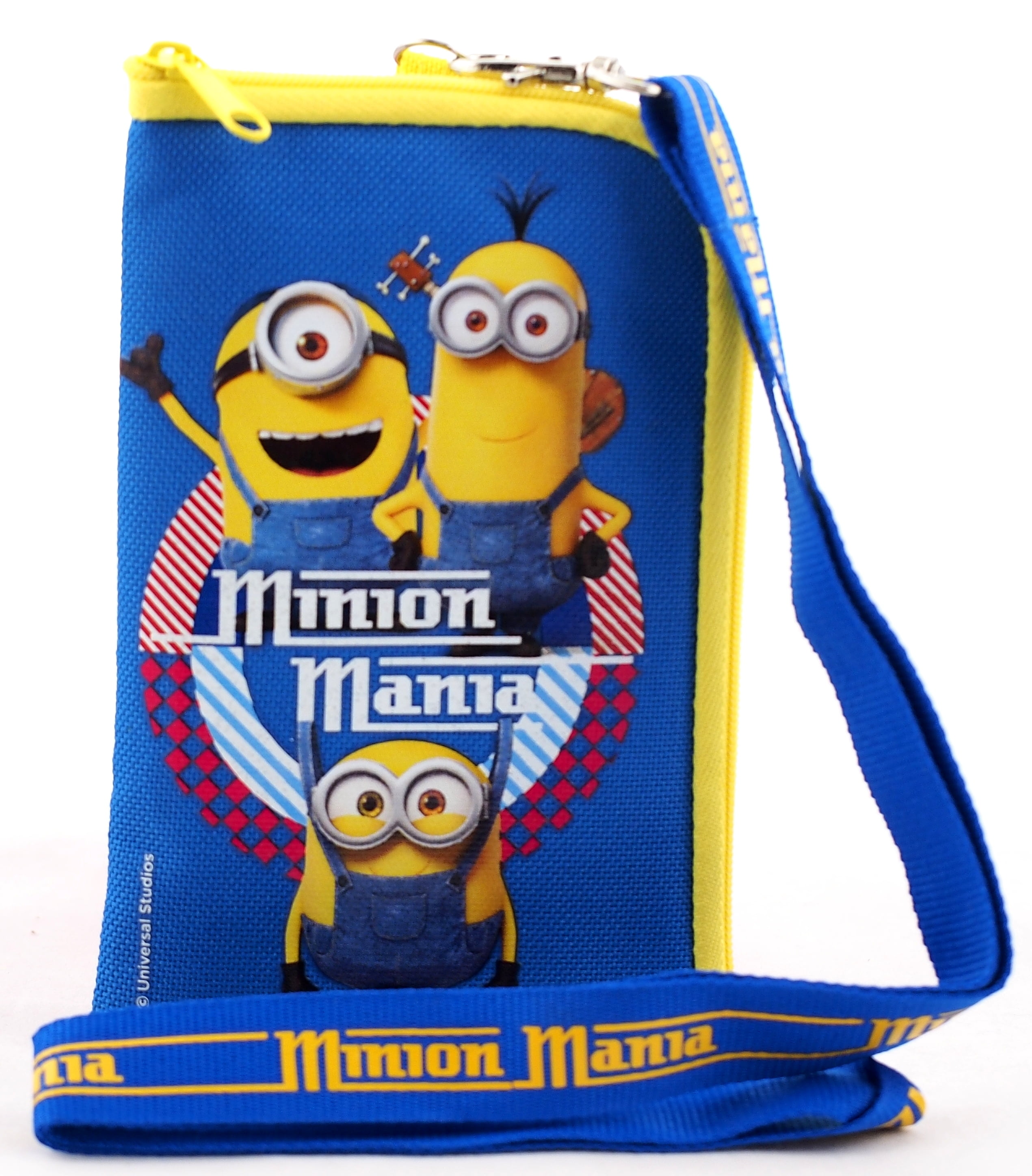 Minions Blue Lanyard with Detachable Coin Purse - Walmart.com