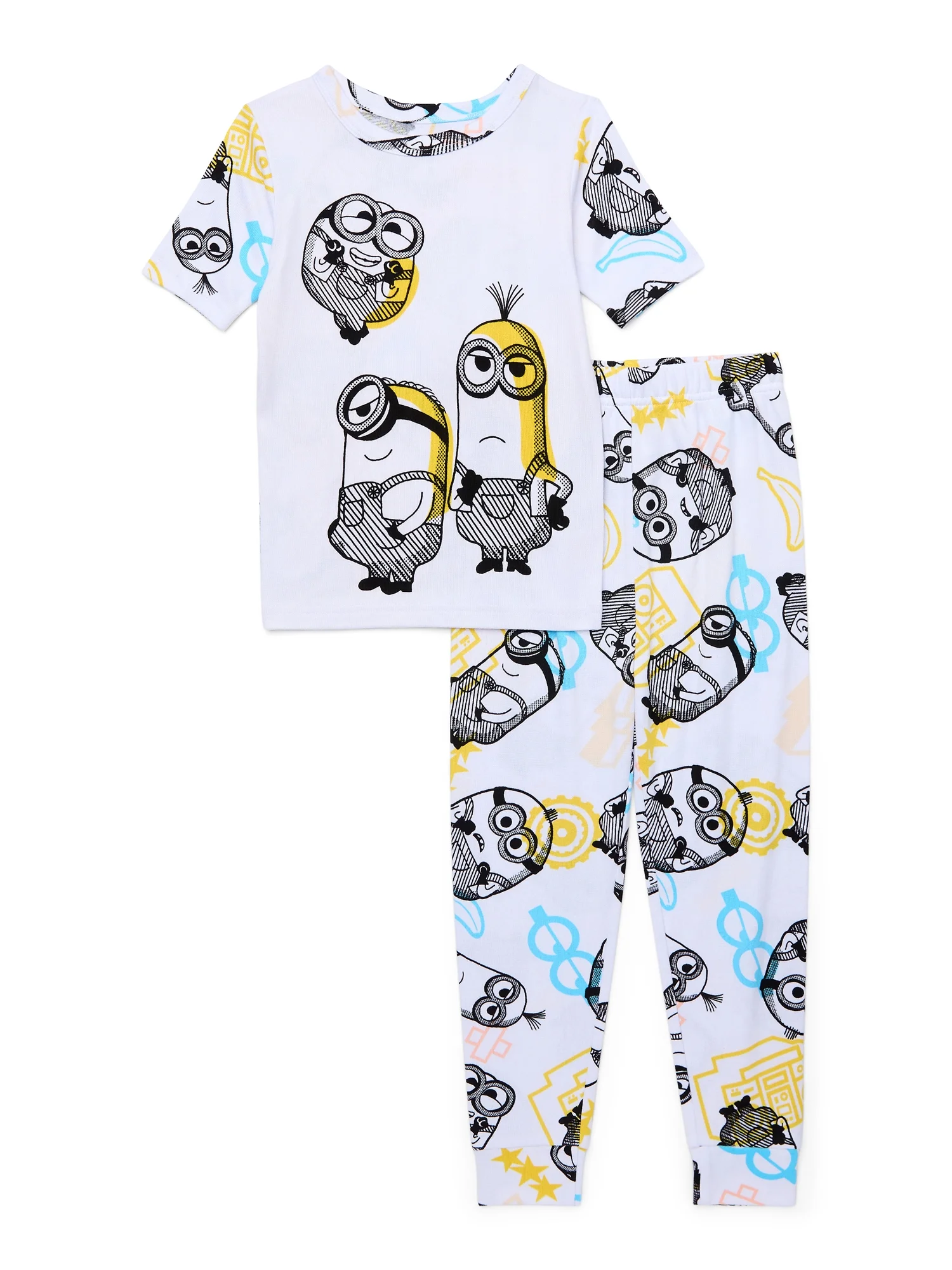 Minions Boys Pajama Set, 2-Piece, Sizes 4-10 - Walmart.com
