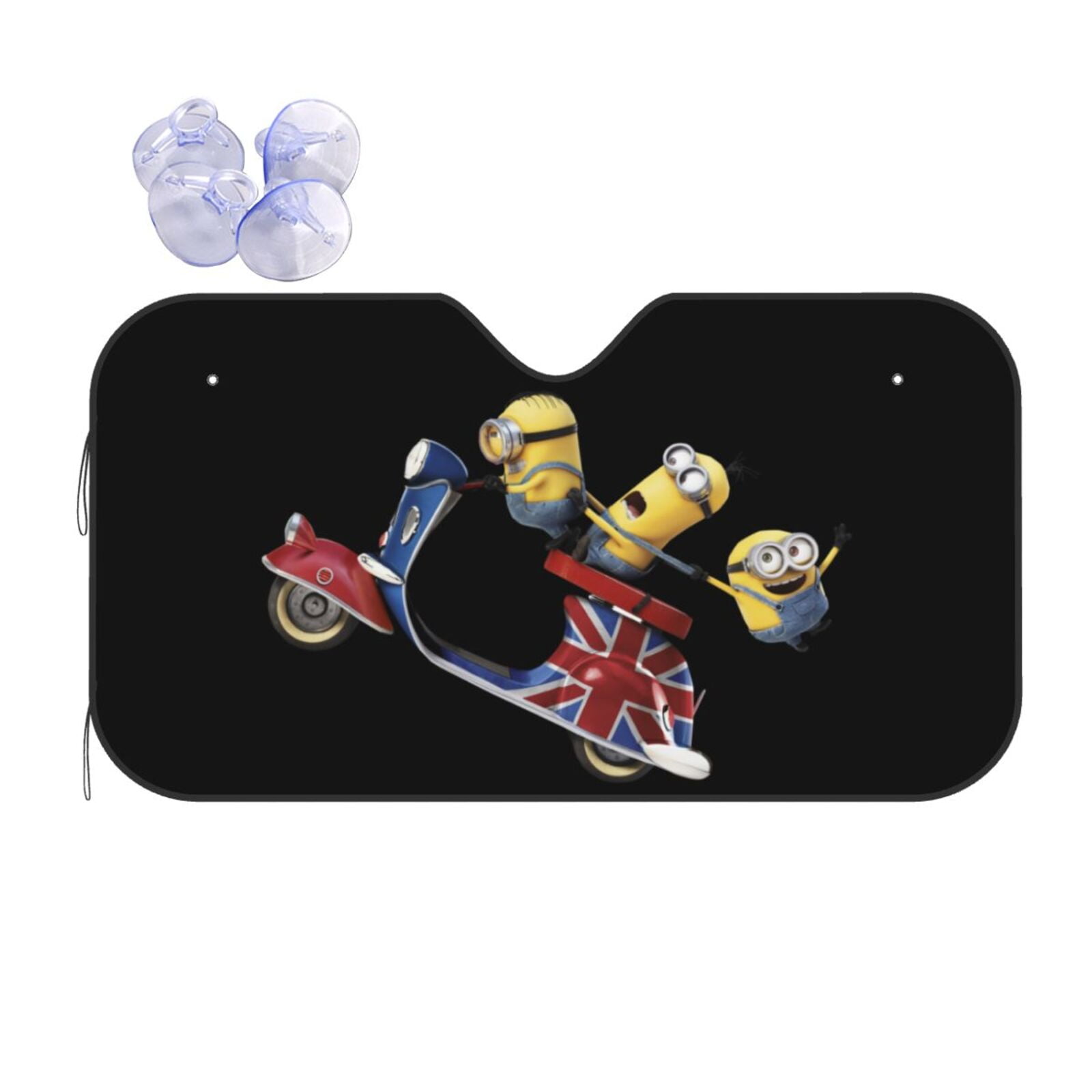 Minions Car Windshield Sun Shade Reflector Sunshade Offers Ultimate ...