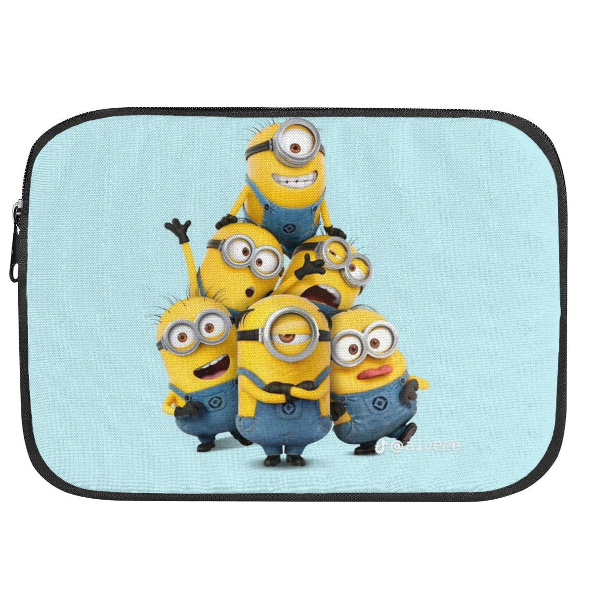 Minions Cartoon Laptop Sleeve Tablet Sleeve for Office Travel College ...