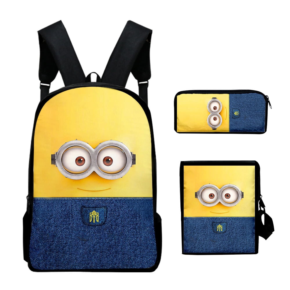 Minions Despicable me 2 Merch Backpack Rucksack Cosplay Pack Schoolbag ...
