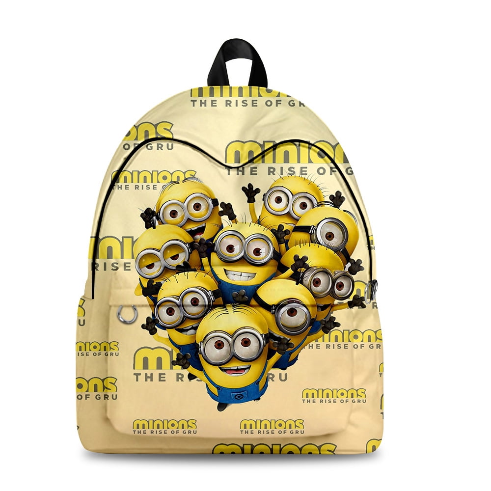 Minions Despicable me 2 Merch Fabric One Shoulder Keychain Backpack ...