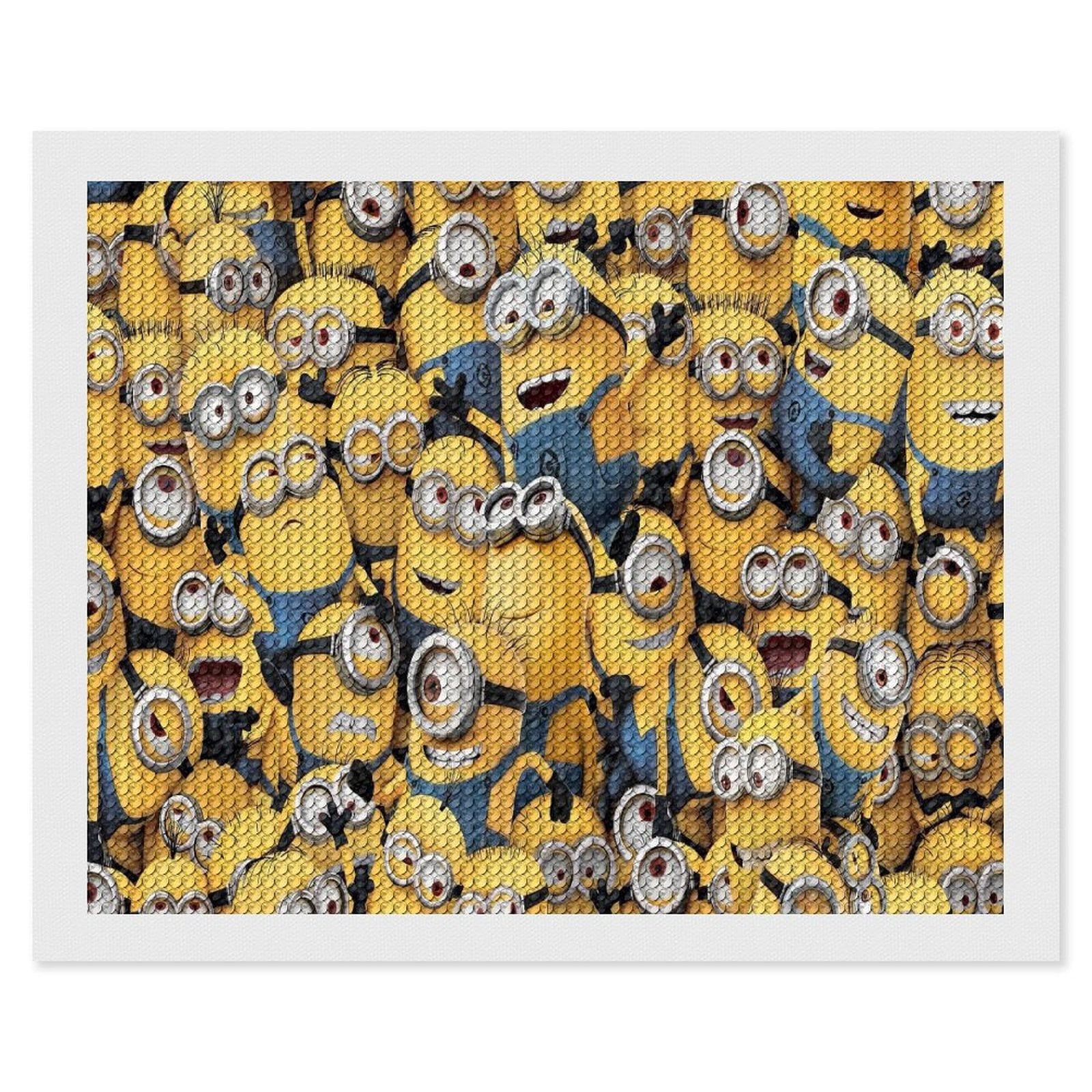 Minions Diamond Art Painting Kits for Adults, Full Drill Diamond Dots Paintings for Beginners ...