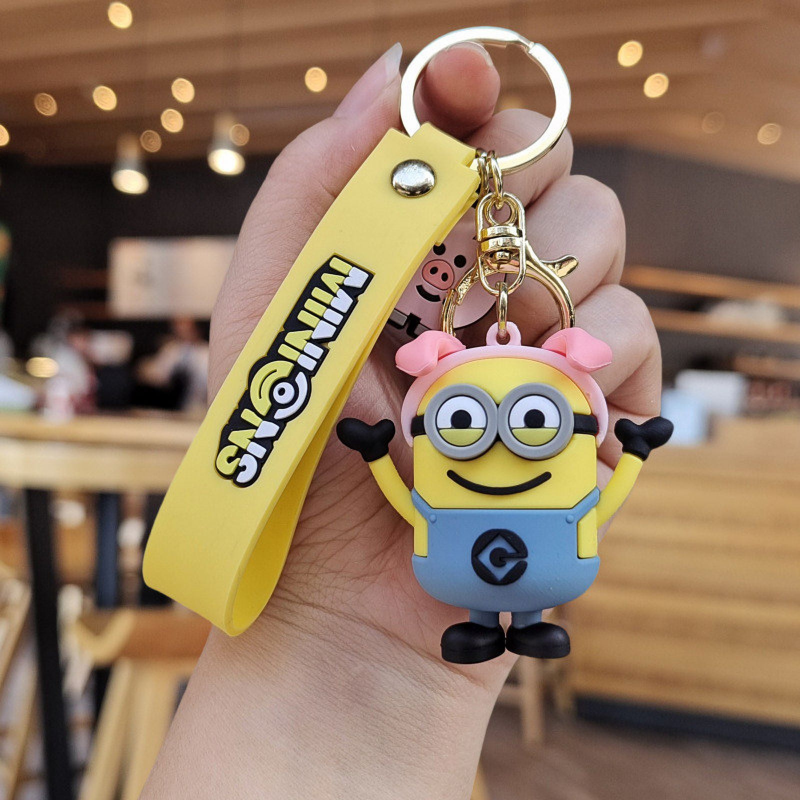 Minions Elf Anime Character Keychain: Minions Kids Toys for Ages 3 Up ...