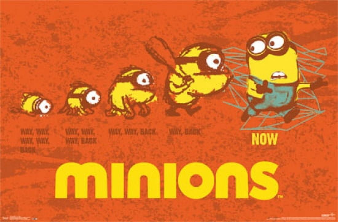 Minions - Evolution Poster Print (22 x 34) - Walmart.com