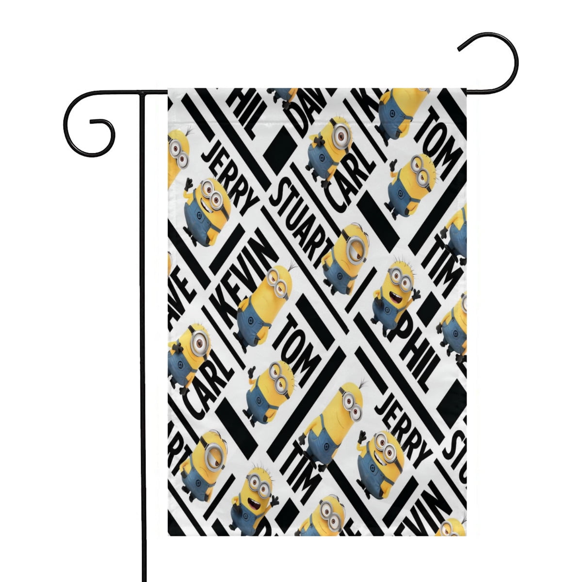 Minions Garden Flag 12×18 Inch Double Sided for Outdoor Halloween Fall ...