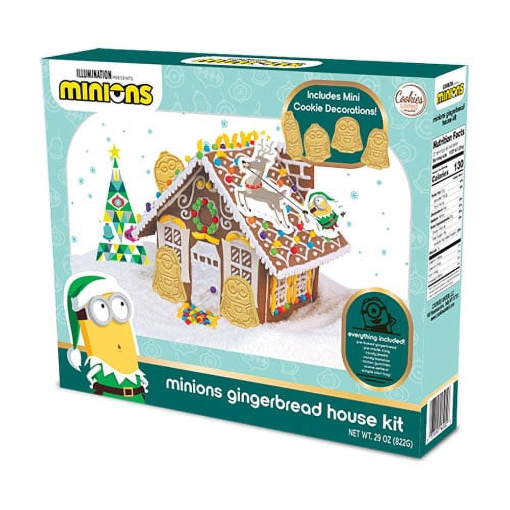 Minions Gingerbread House Kit PDQ - Walmart.com