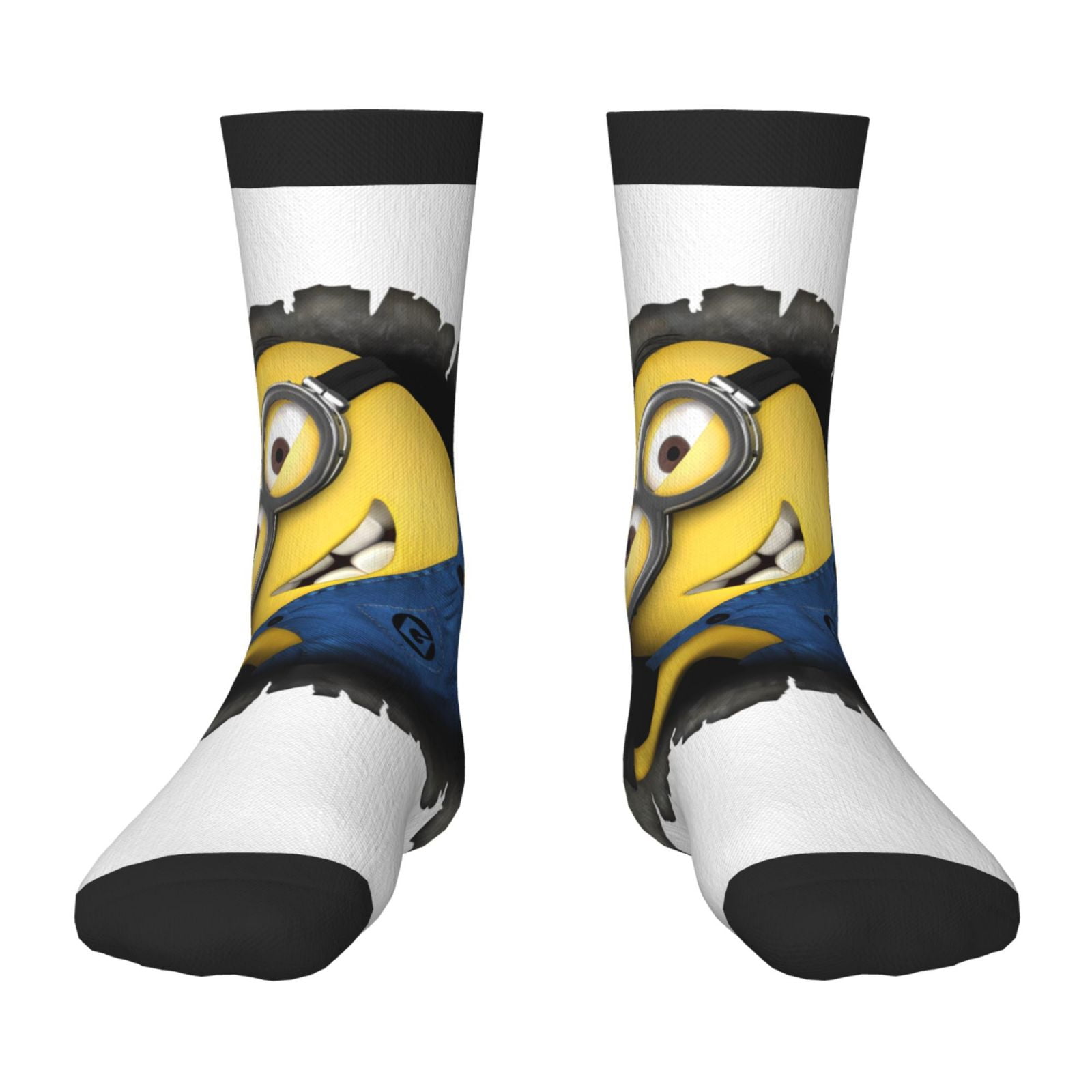 Minions Kid's Cute Crew Socks, Socks for Boy and Girl,Funny Socks for ...