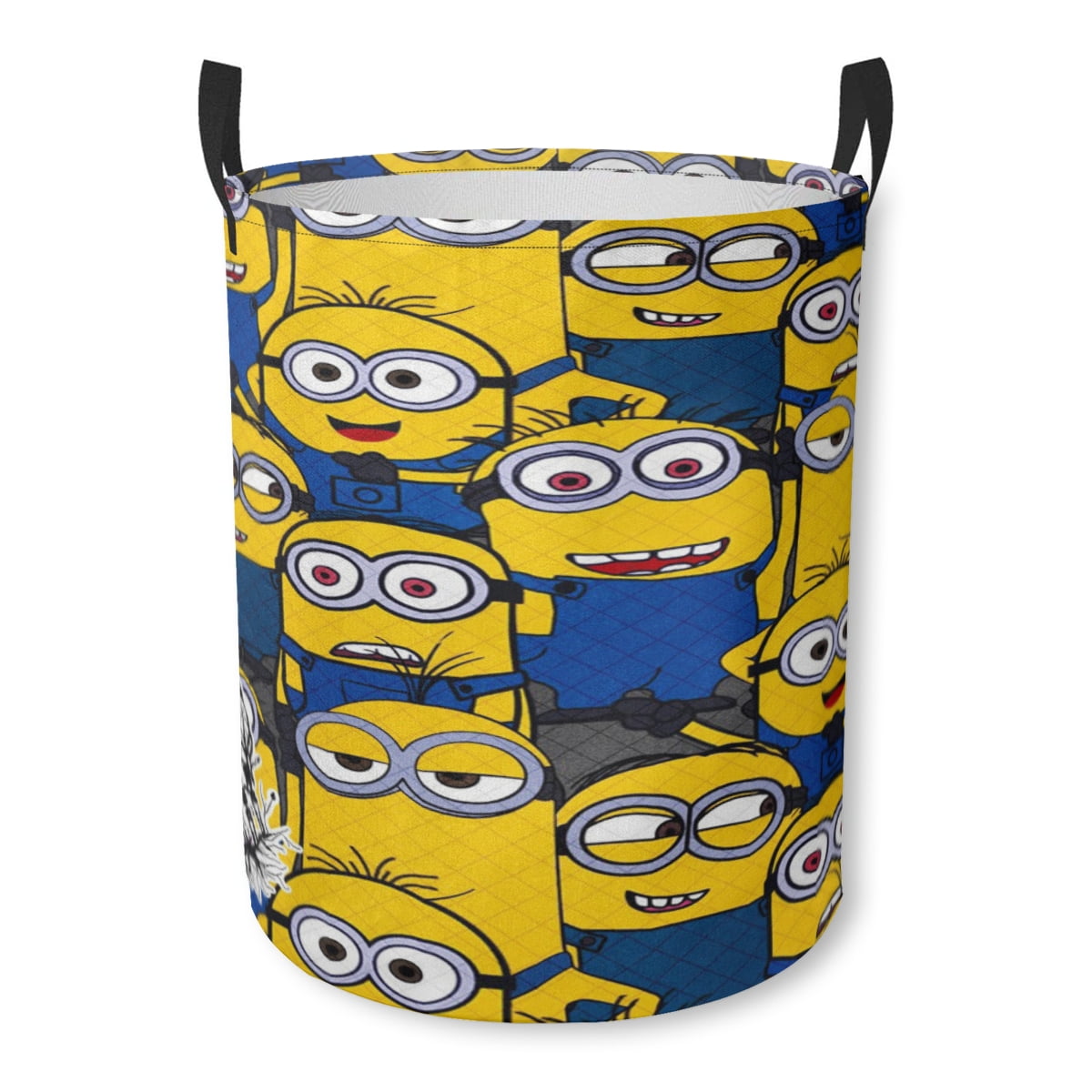 Minions Laundry basket/bathroom/home decoration/foldable round storage ...